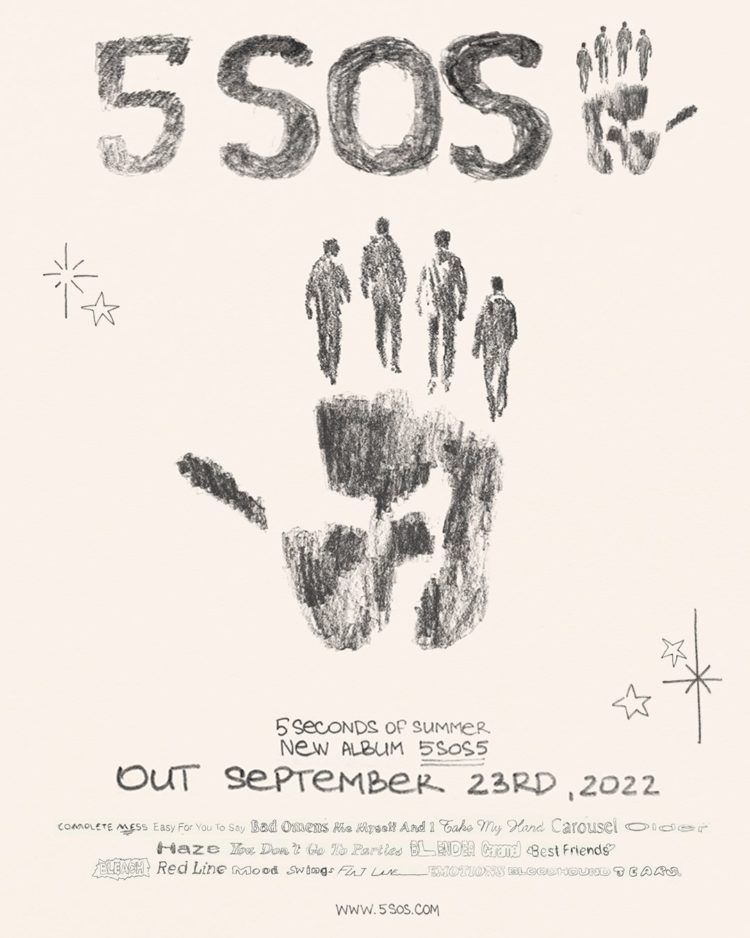 5 Seconds of Summer veröffentlichen neues Album '5SOS5'