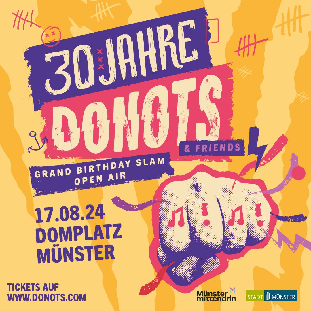 DONOTS kündigen Konzert zum 30-jährigen Jubiläum an