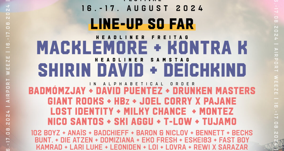 Crowdsalat Festival 2022 - Das ist das Line Up